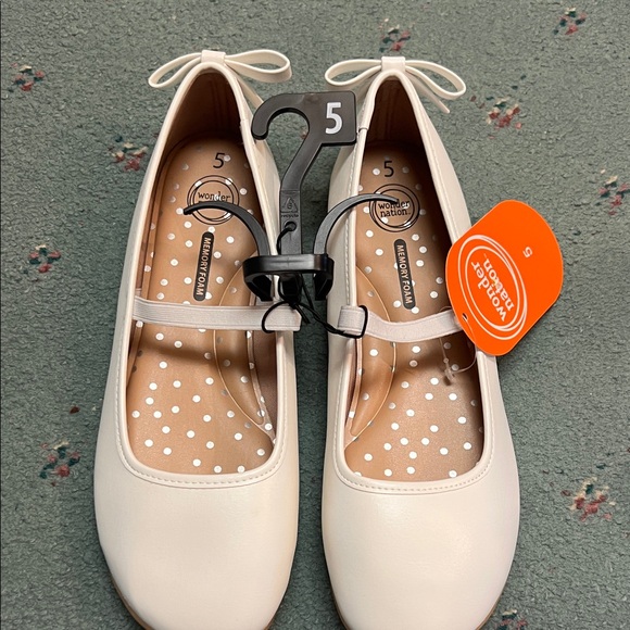 wonder nation | Shoes | Wonder Nation Cream Kids Dress Shoes | Poshmark